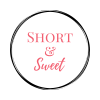 Short & Sweet – Wife of a med student, goal-setter, foodie