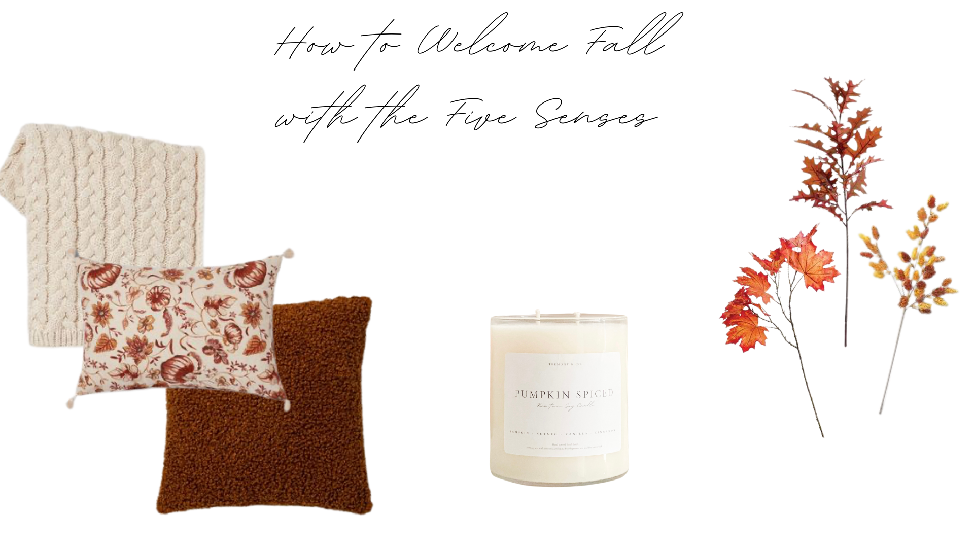 How to Welcome Fall with The Five Senses – Short & Sweet